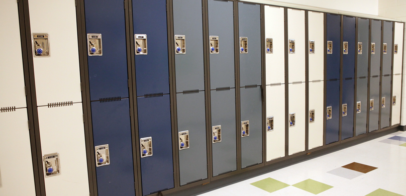 Lockers - Stanley Jones School